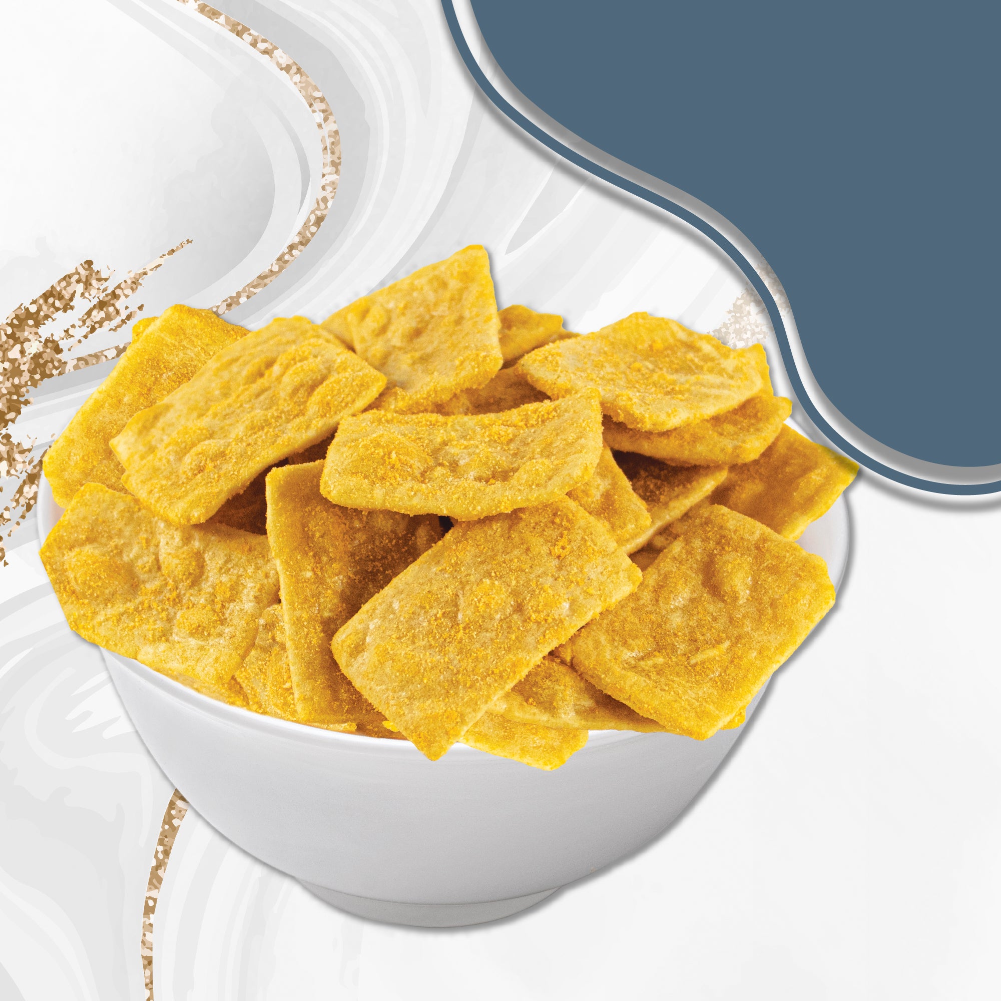 High Protein Chips - Cheddar Cheese Double Bites Crisps